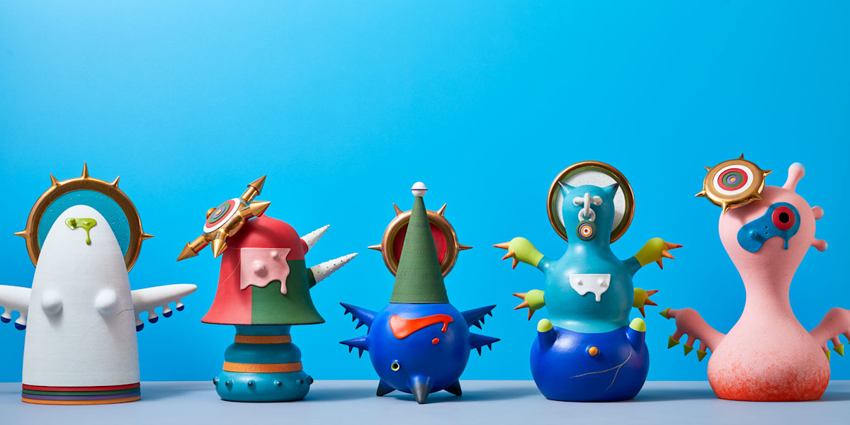 阪急メンズ東京にて酒井智也の個展「SPIRIT POP」が10月4日から7日間開催。明るくポップな陶芸で記憶をたどる｜Tokyo Art Beat