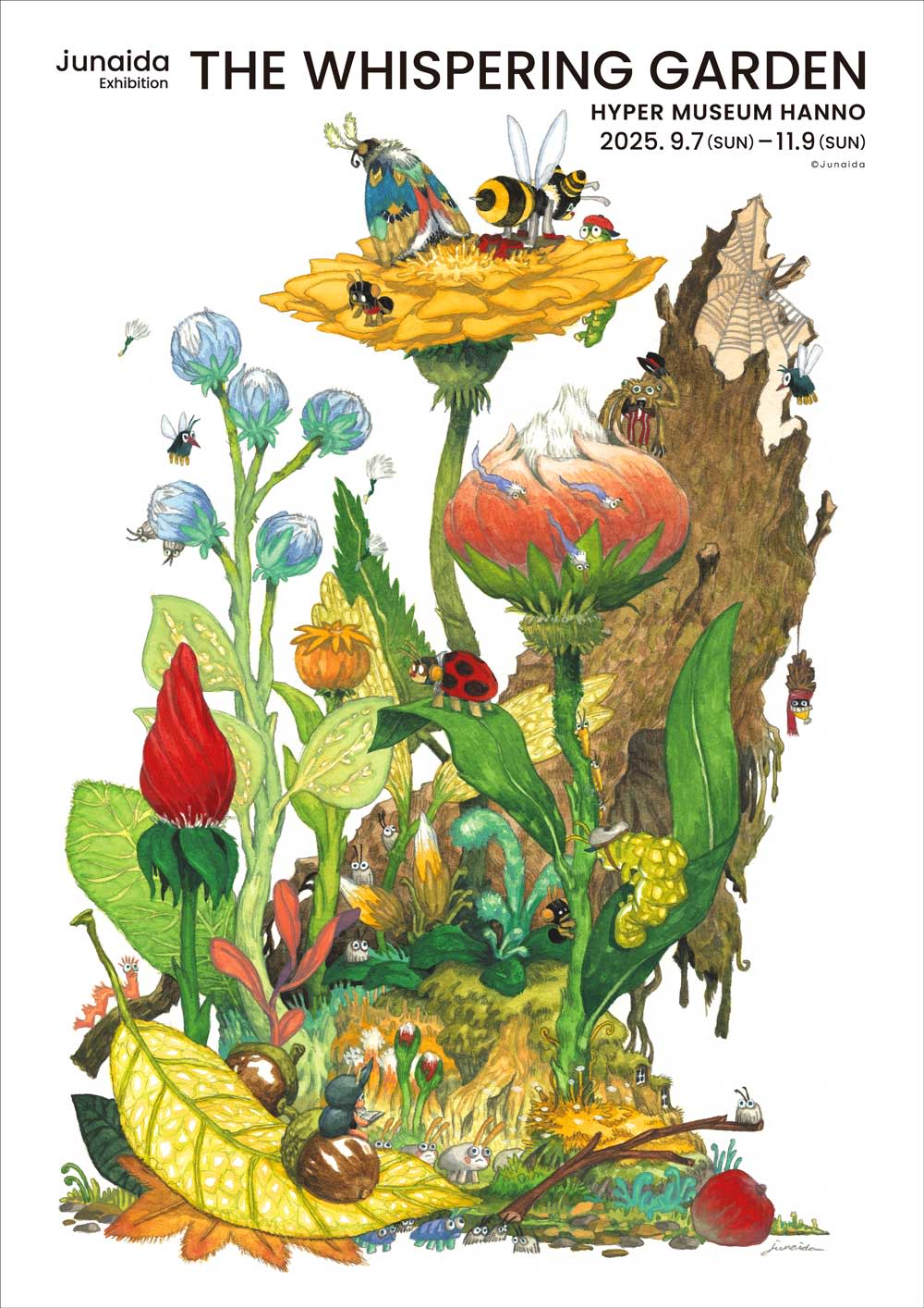 junaida 「THE WHISPERING GARDEN」 （ハイパーミュージアム飯能） ｜Tokyo Art Beat
