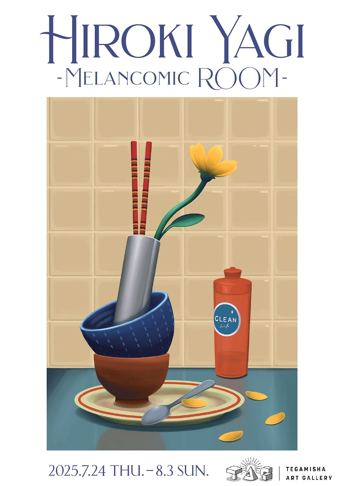 「HIROKI YAGI -Melancomic ROOM-」 （TEGAMISHA ART GALLERY） ｜Tokyo Art Beat