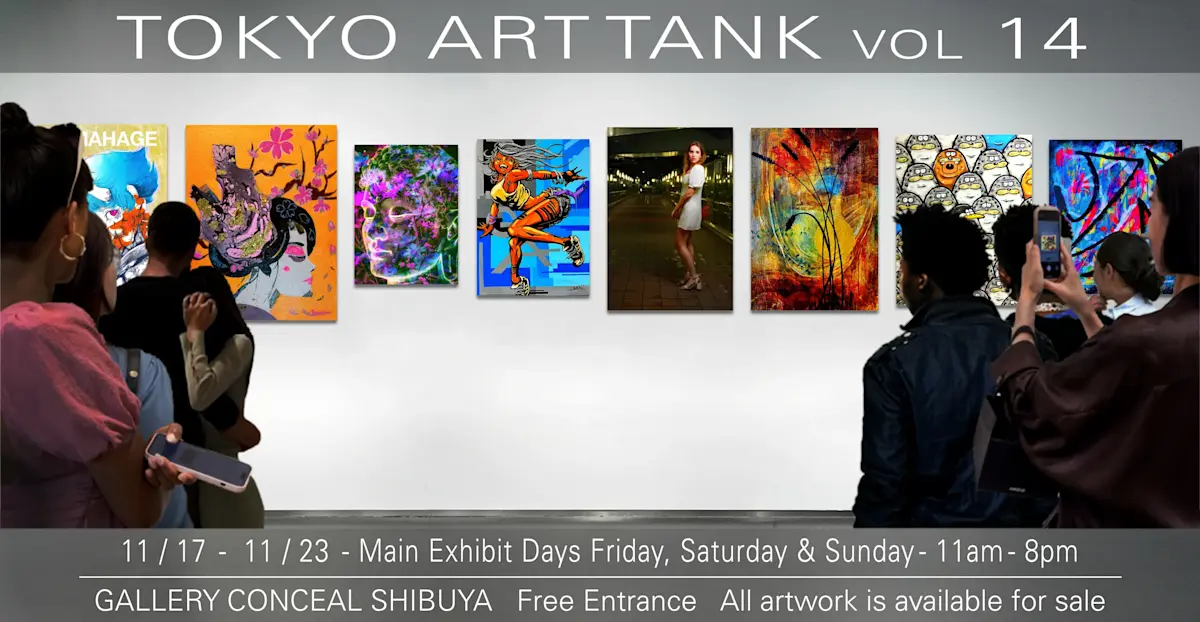 「Tokyo Art Tank vol.14」 （Gallery Conceal Shibuya） ｜Tokyo Art Beat