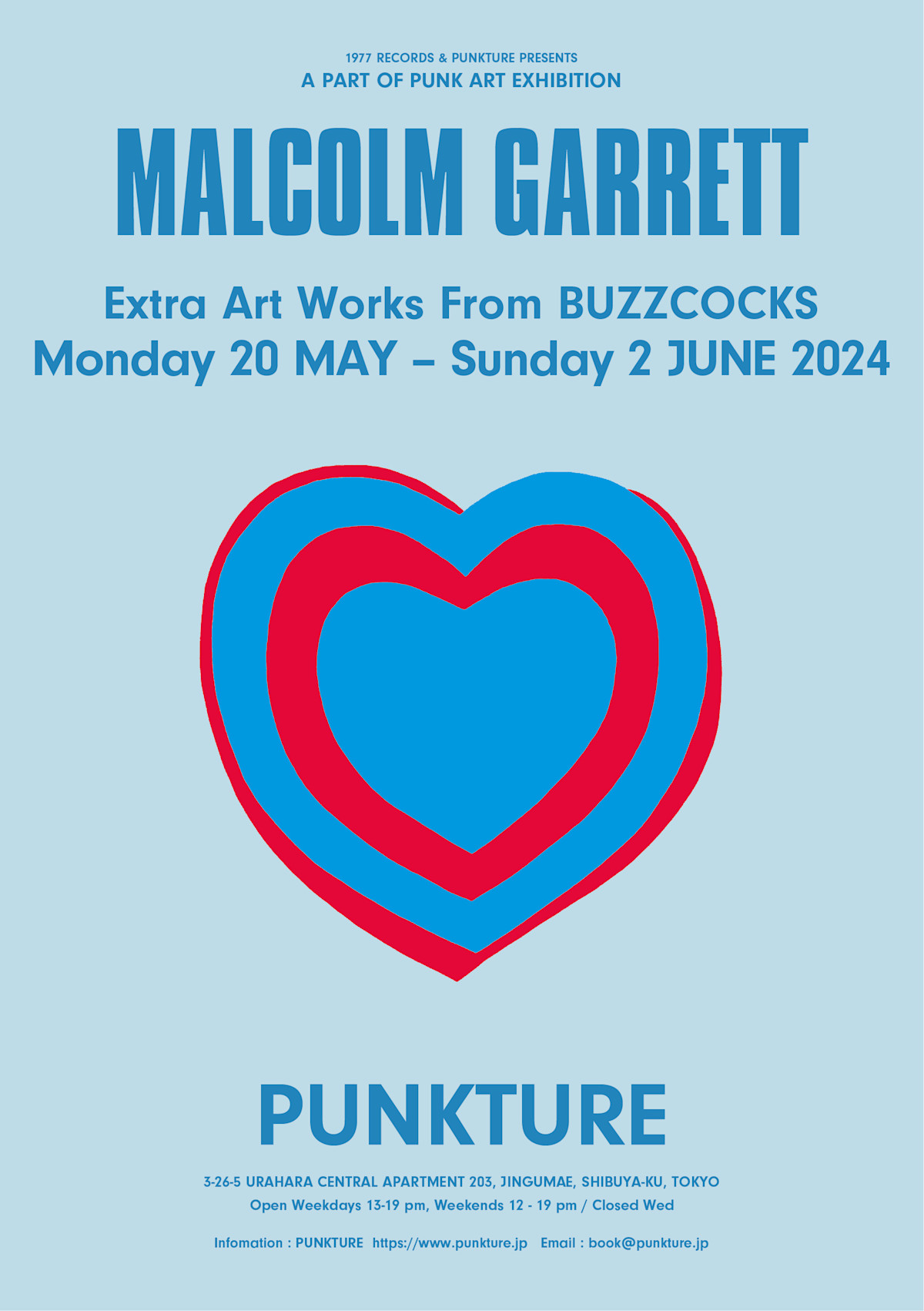 「MALCOLM GARRET Extra Art Works From BUZZCOCKS 」 （代官山 蔦屋書店） ｜Tokyo Art Beat