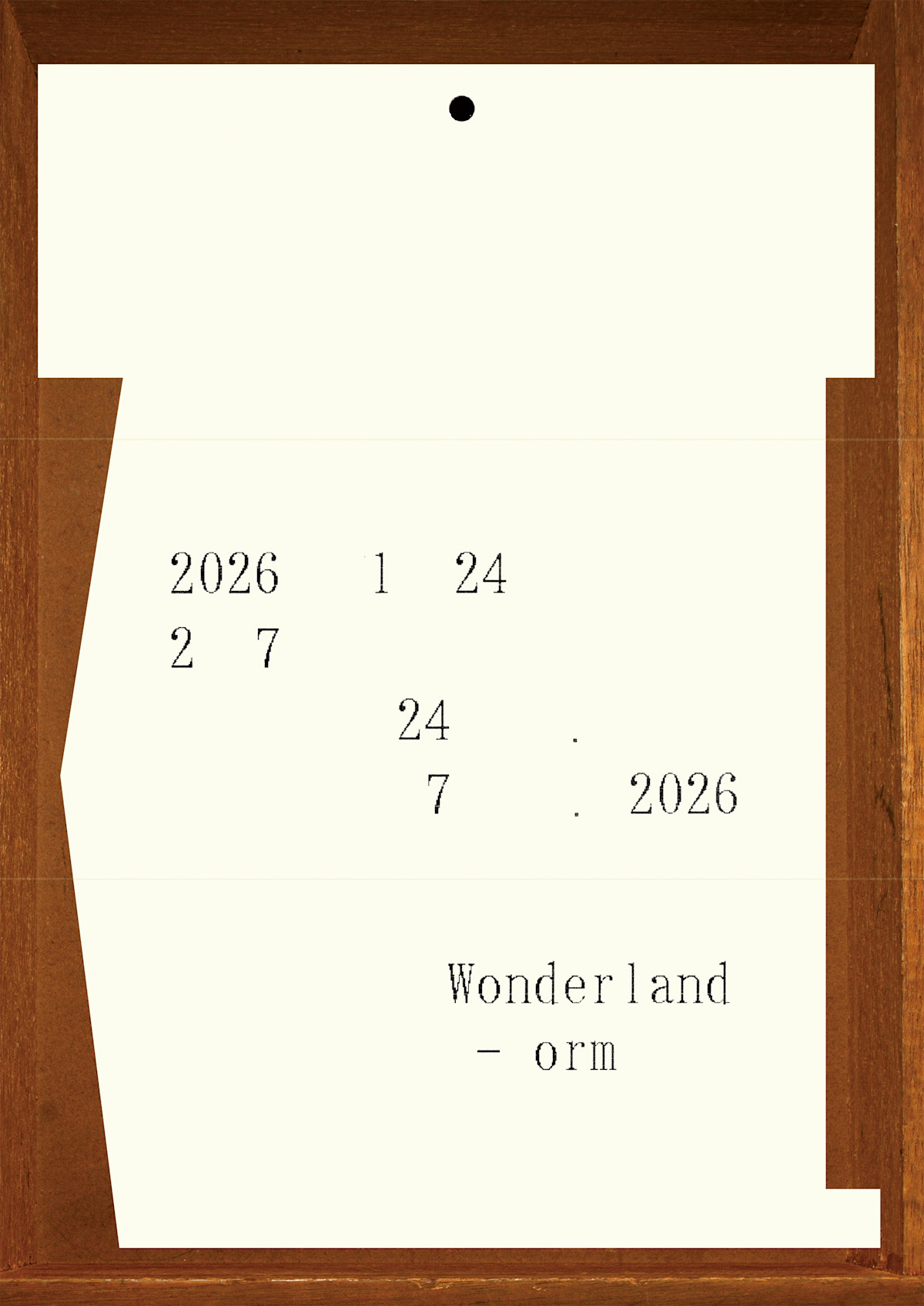 Orm "Wonderland" （√K Contemporary） ｜Tokyo Art Beat