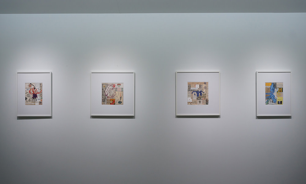 Collage Works – Fragments of Time and Space – Robert Kushner & John ...