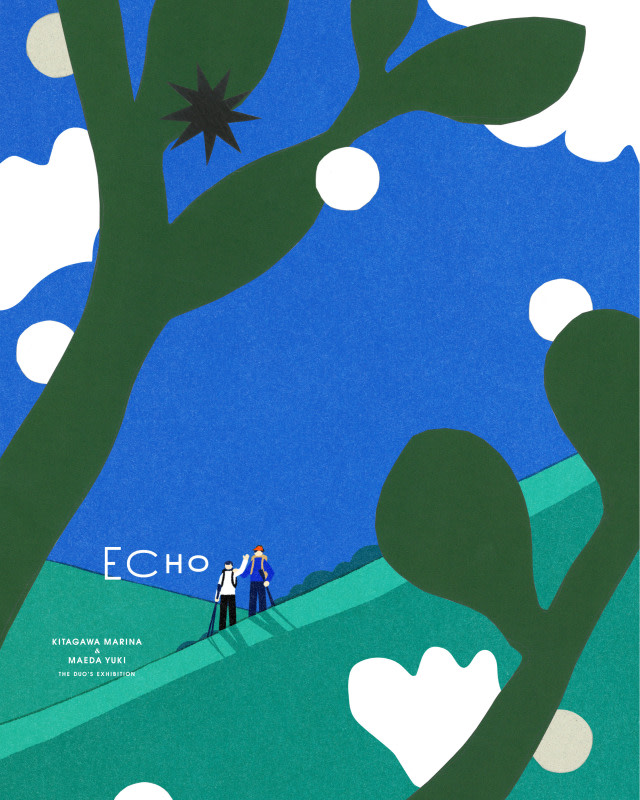 北川マリナ + マエダユウキ 「ECHO」 （dessin | デッサン） ｜Tokyo Art Beat