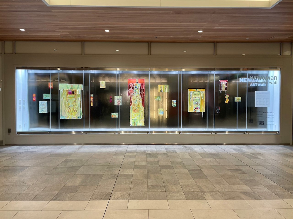 NEWoMan ARTwall vol.27 Akiko Ando （NEWoMan Art Wall (NEWoMan Shinjuku)） ｜Tokyo Art Beat