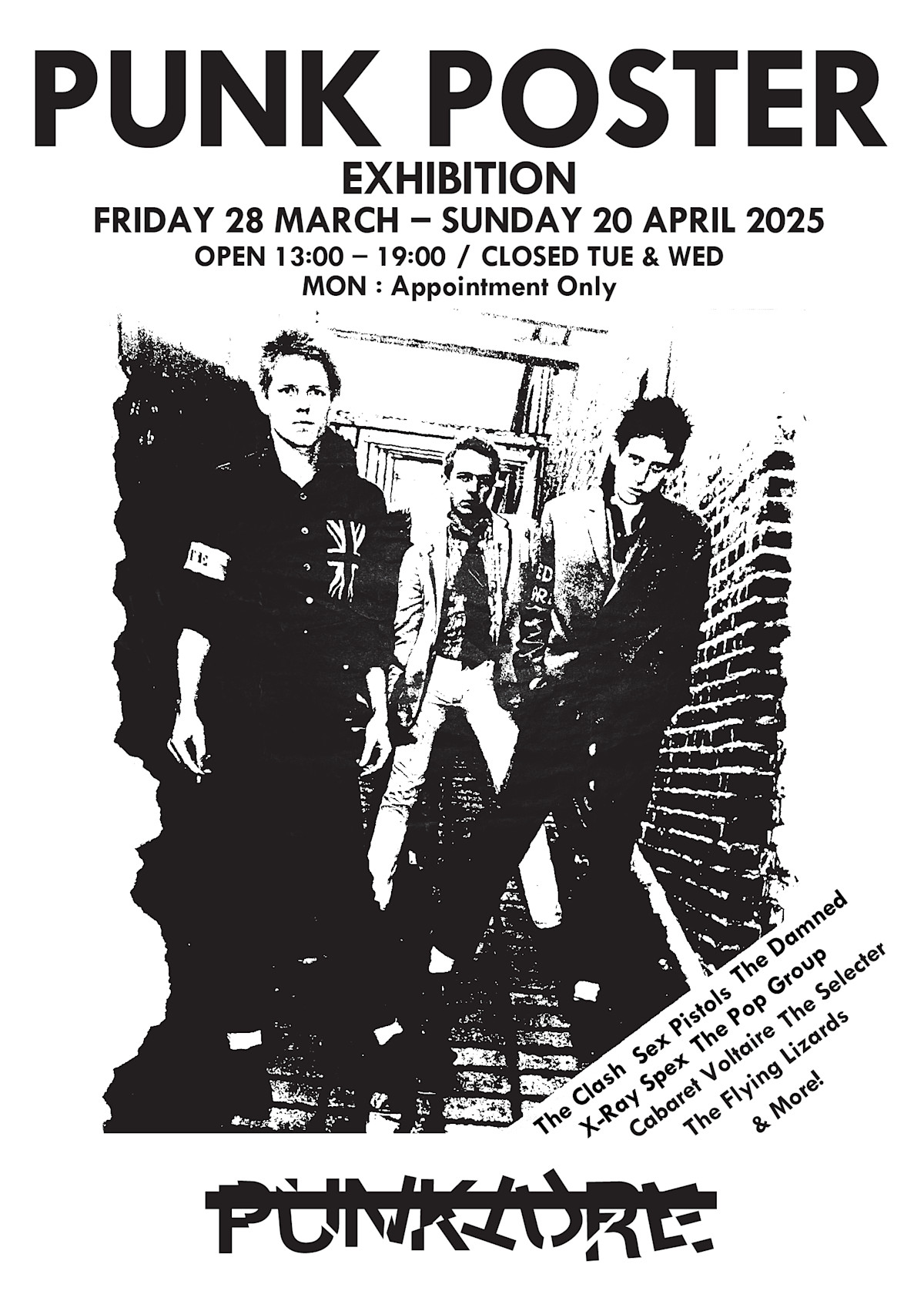 「PUNK POSTER EXHIBITION」 （PUNKTURE） ｜Tokyo Art Beat