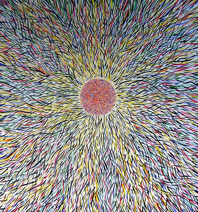 Yoshibumi Okabe "Inner Cosmos Trip 2: Life" （Ono Gallery Kyobashi ...