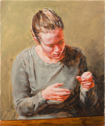 Michaël Borremans “Girl with Hands” （Gallery Koyanagi） ｜Tokyo Art Beat