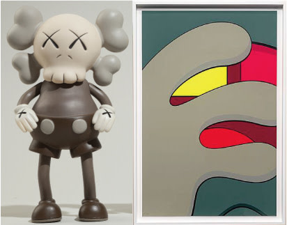 「History on paper - KAWS - 」展 （H.P.FRANCE WINDOW GALLERY） ｜Tokyo Art Beat