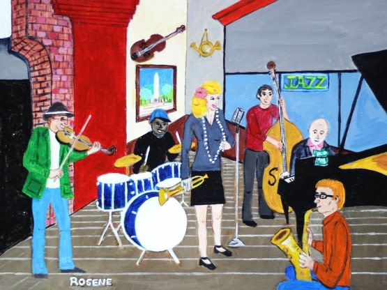 Barbara Rosene 「New York Jazz Scenes」 （Hiromart Gallery Tokyo） ｜Tokyo ...