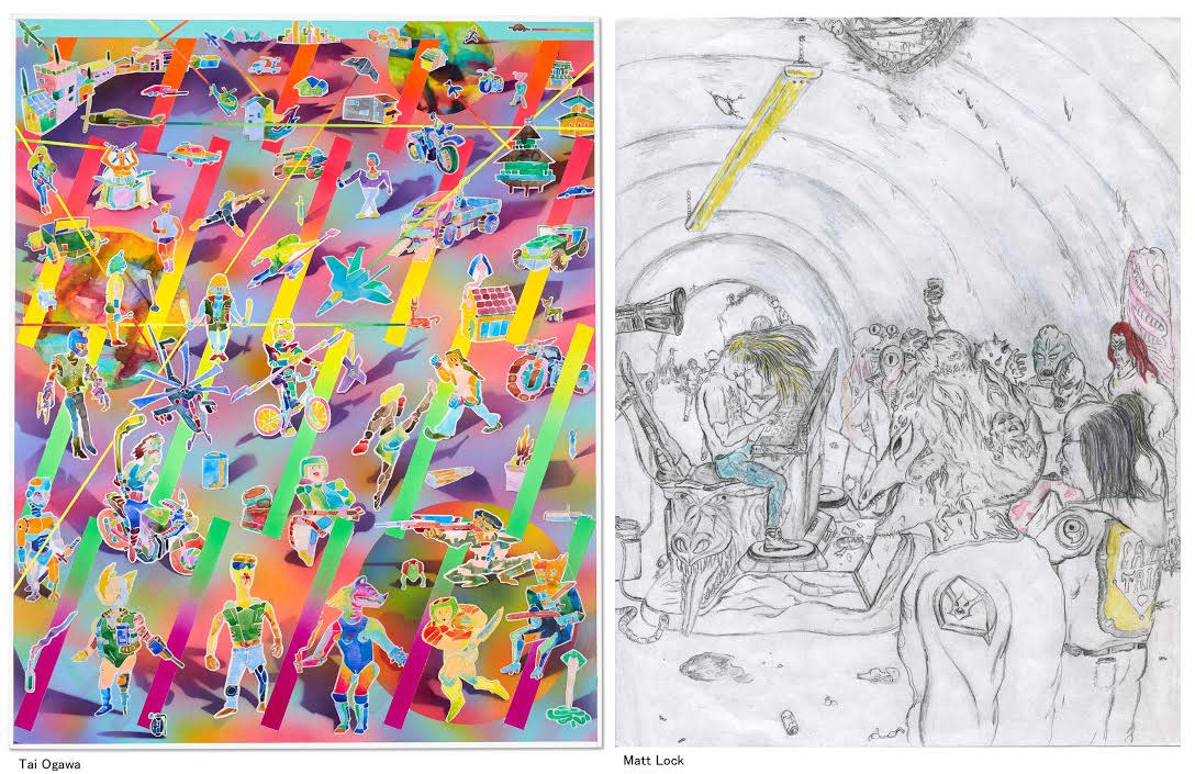 Matt Lock + Tai Ogawa “Doom Headz” （Calm & Punk Gallery） ｜Tokyo Art Beat