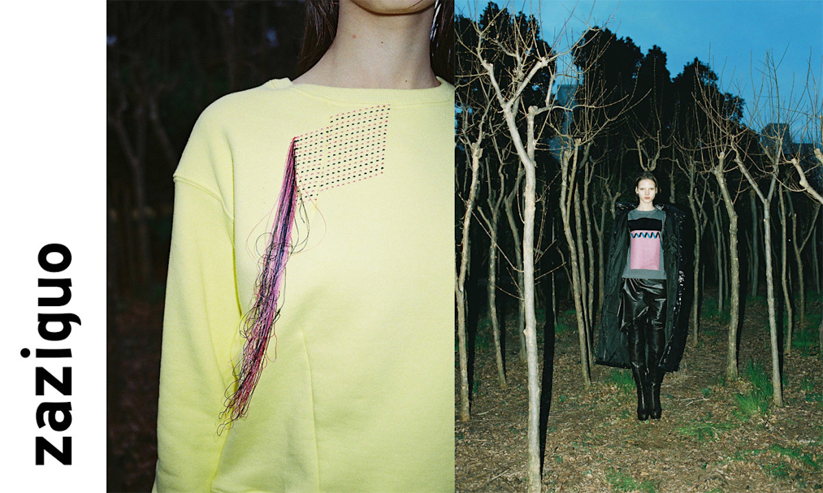 zaziquo「 2017-18A/W『melting stitches & line」』」 （GALLERY ROCKET（ギャラリー ...