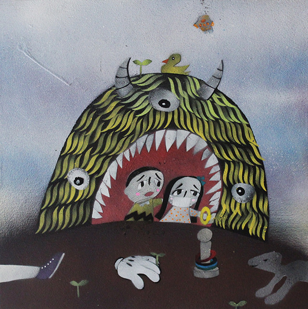 Diskah “Stay Doom” （Diginner Gallery Workshop） ｜Tokyo Art Beat