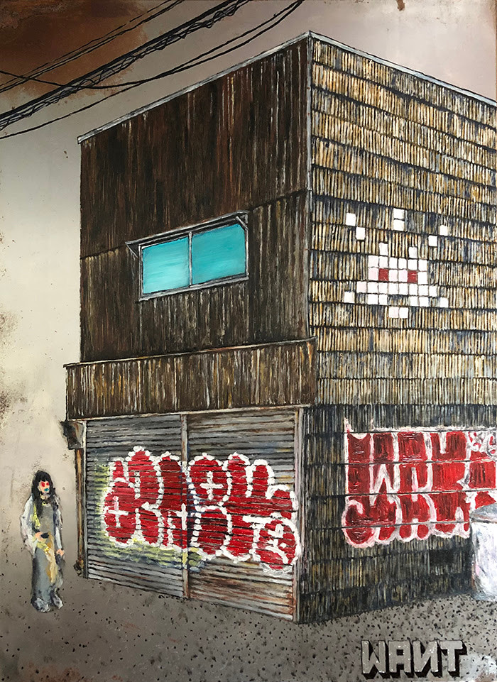 WANTO 「逃れられない試合と新たな武器」 （成山画廊） ｜Tokyo Art Beat