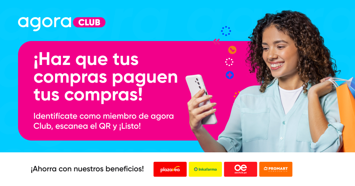 agora CLUB | Donde tus compras pagan tus compras