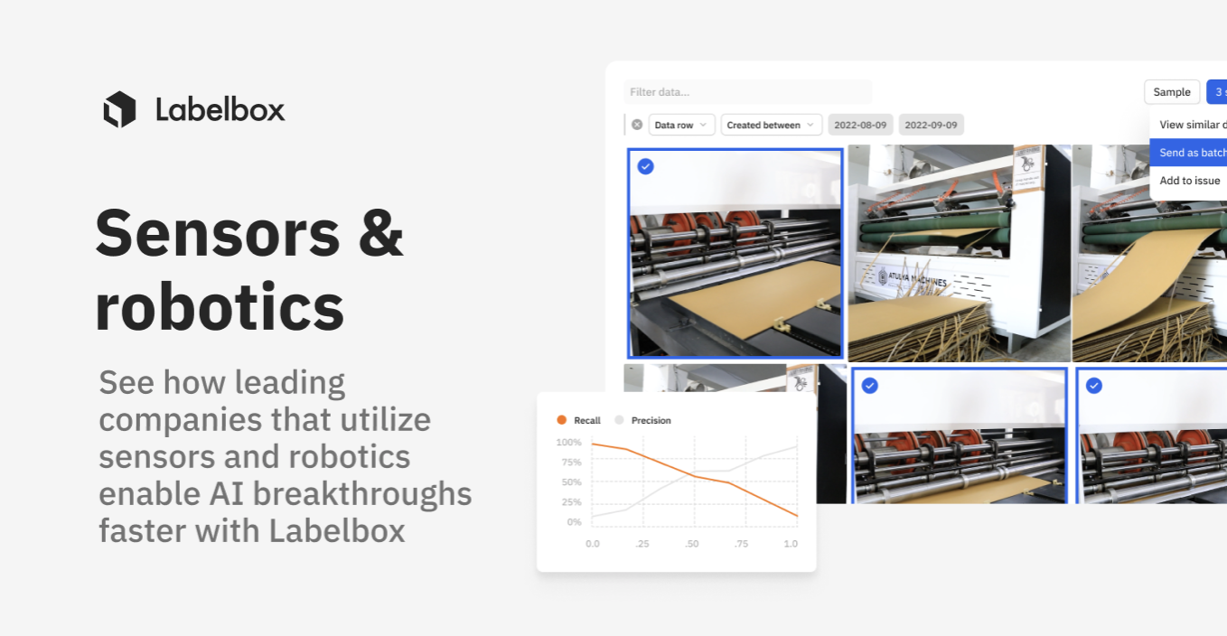 Sensor & Robotics AI Data Platform | Labelbox