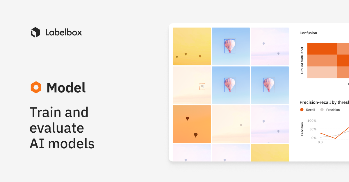 Model | AI model training and diagnostics platform | Labelbox