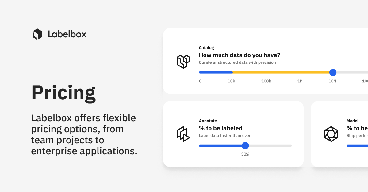 Plans & Pricing | Labelbox