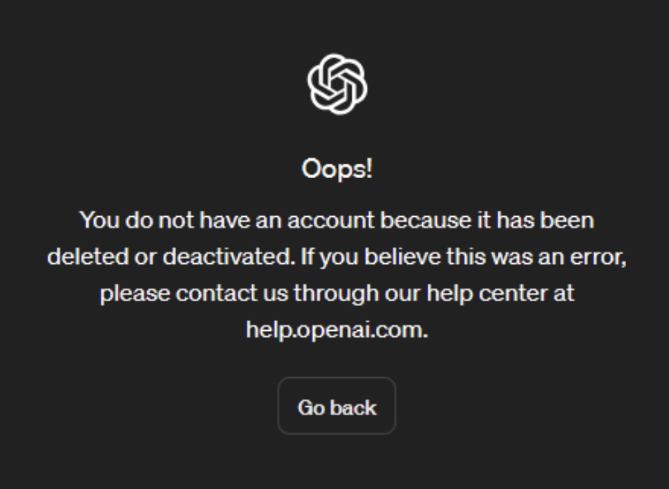 How to delete your account | OpenAI Help Center