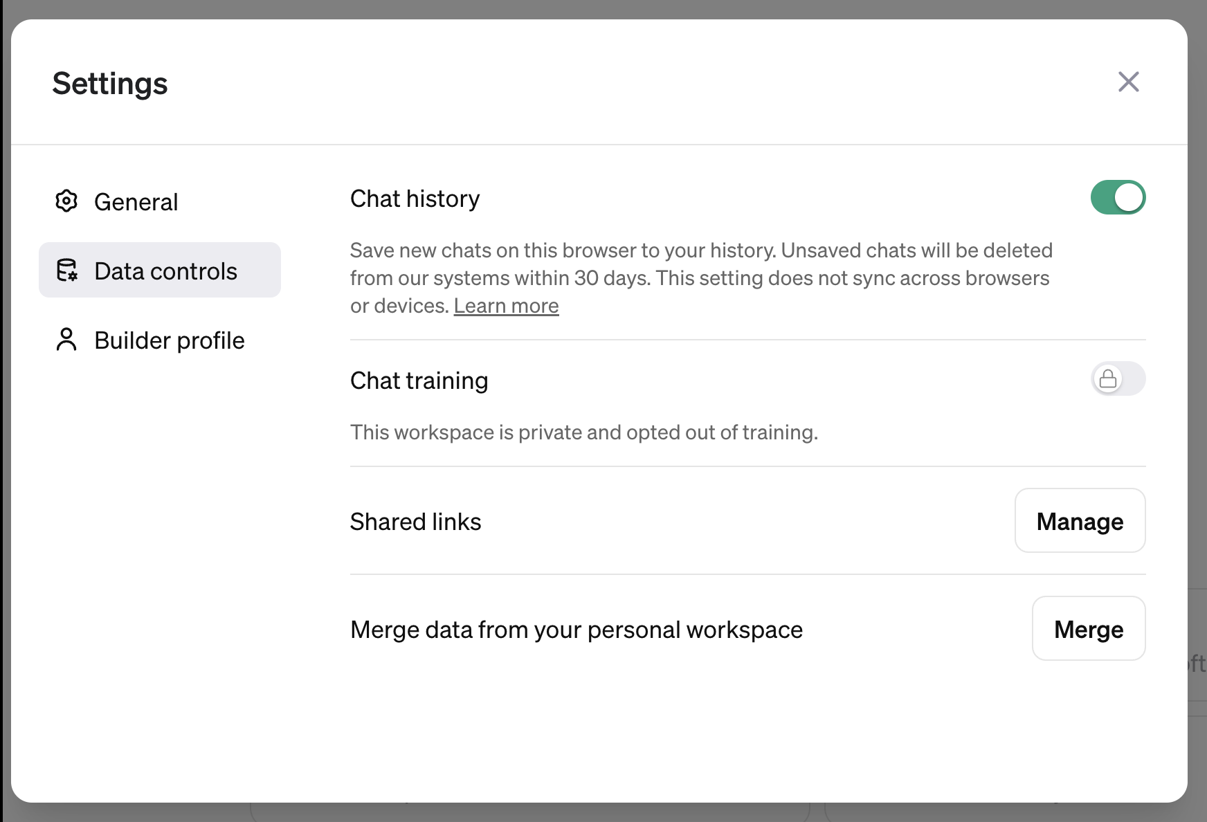 Can I migrate or merge my personal ChatGPT workspace over to my ChatGPT ...