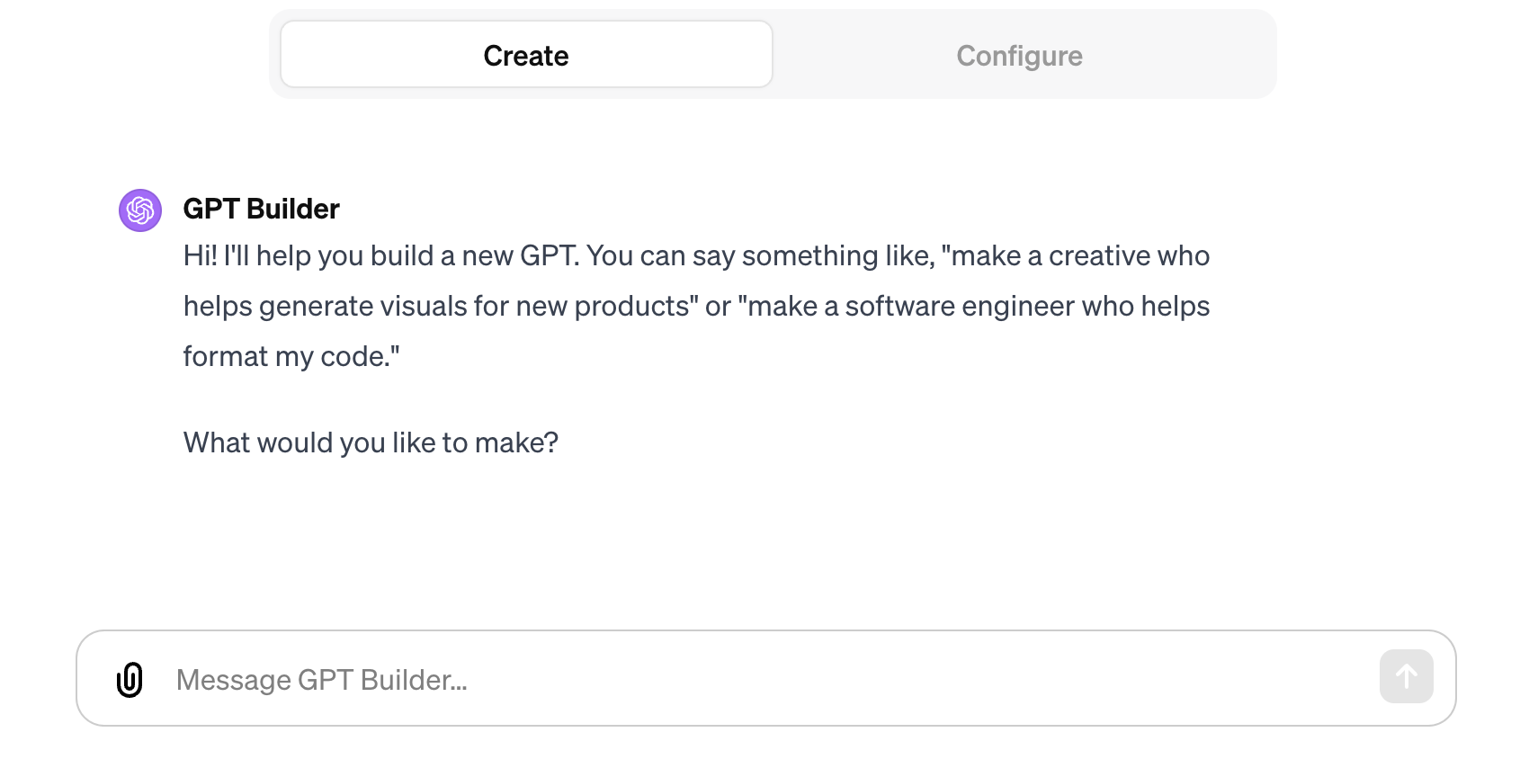 GPT Builder | OpenAI Help Center