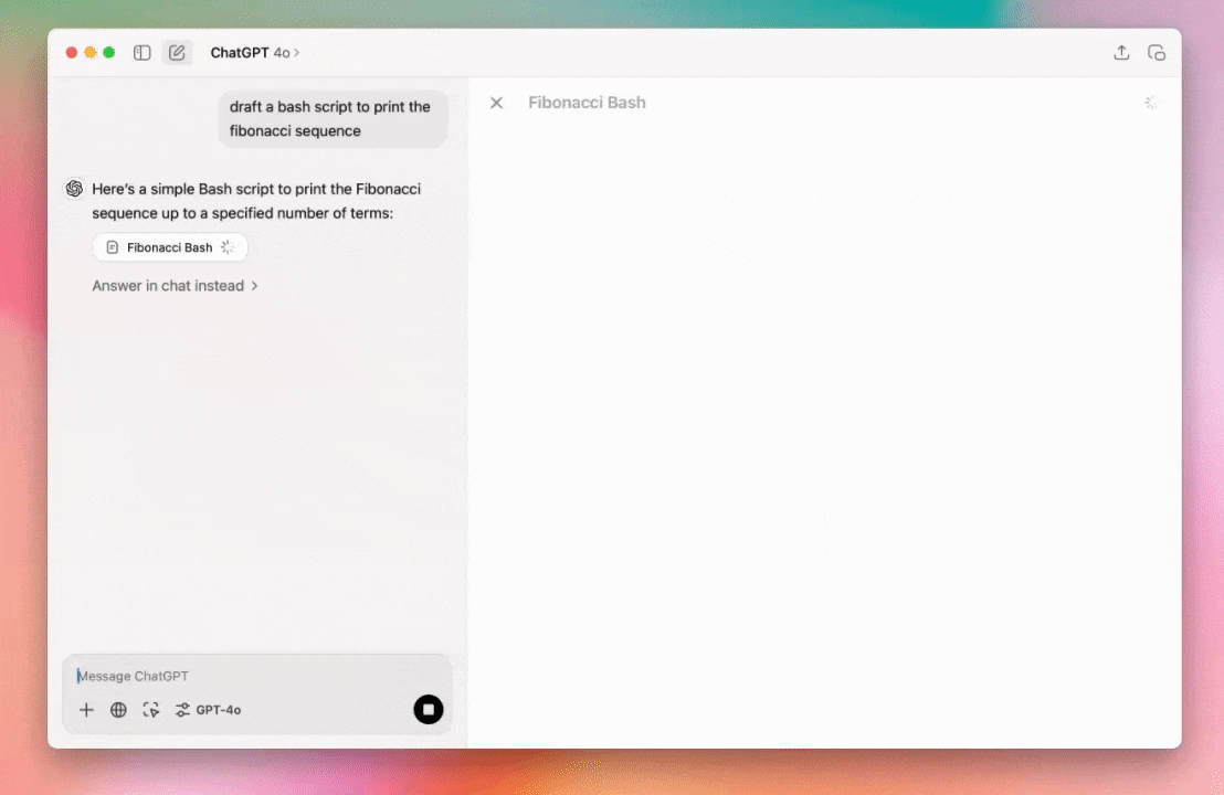 Catatan rilis aplikasi ChatGPT macOS | OpenAI Help Center