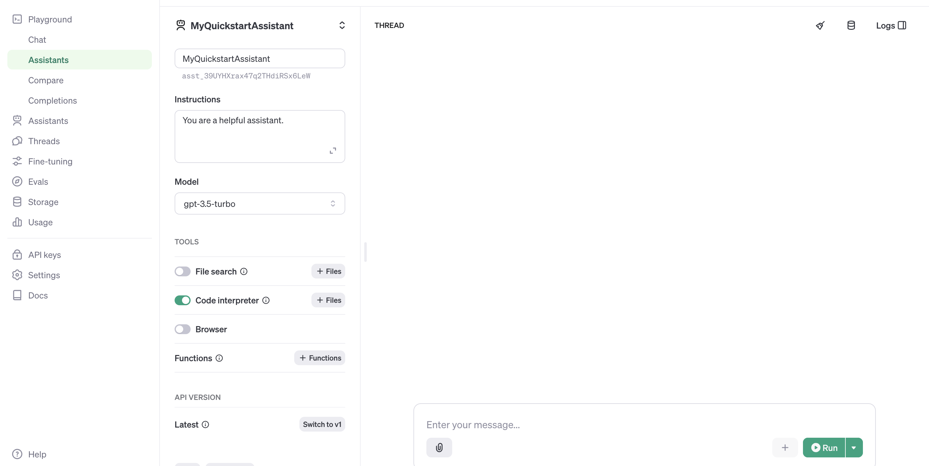 Assistants API (v2) FAQ | OpenAI Help Center