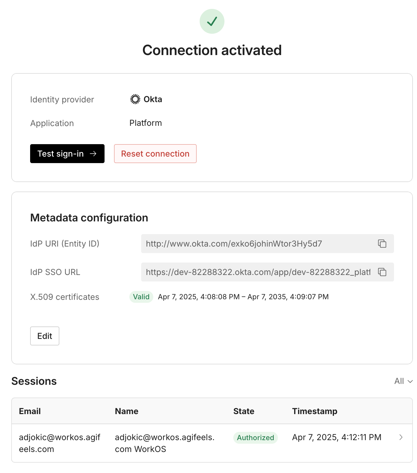 Configuring SSO for API Platform | OpenAI Help Center