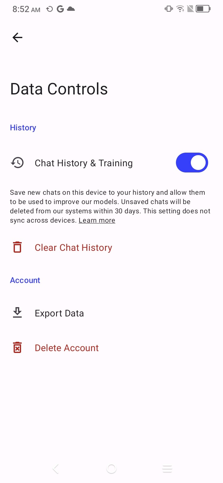 FAQ de l’application Android ChatGPT | OpenAI Help Center