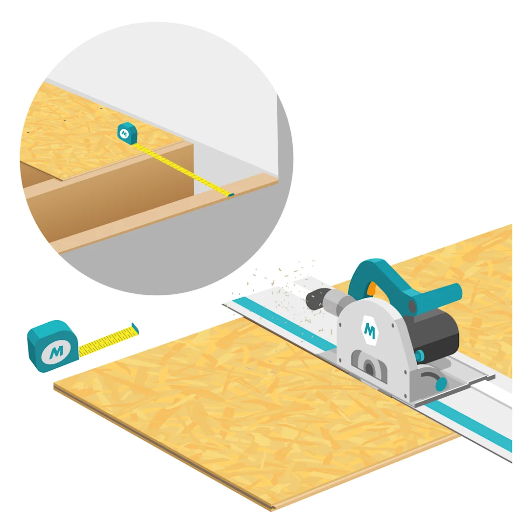 Comment poser un plancher OSB sur lambourdes