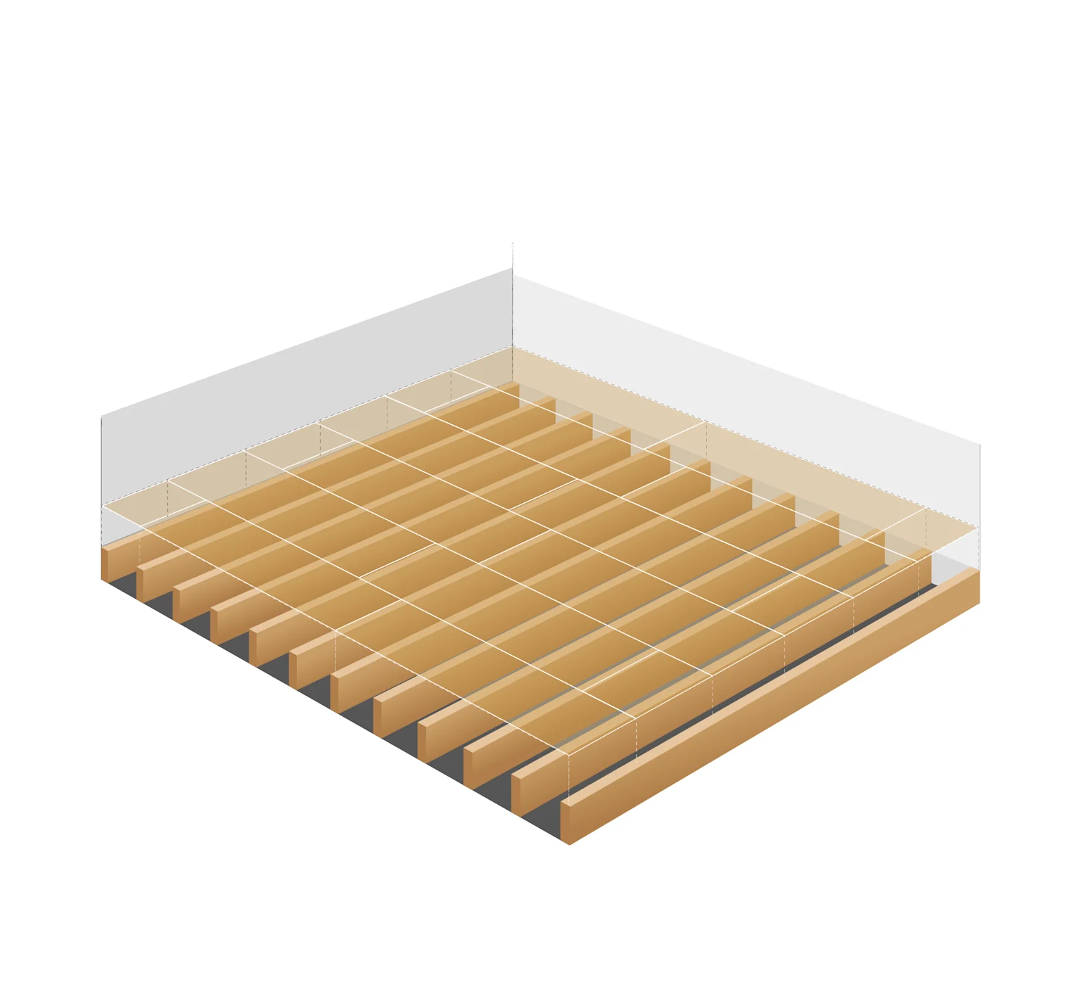 Comment poser un plancher OSB sur lambourdes
