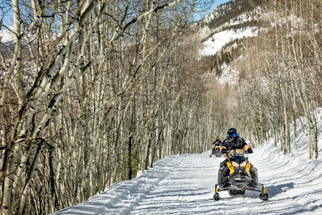 Rent Ski-Doo Snowmobiles in Vail, CO - BRP Experiences