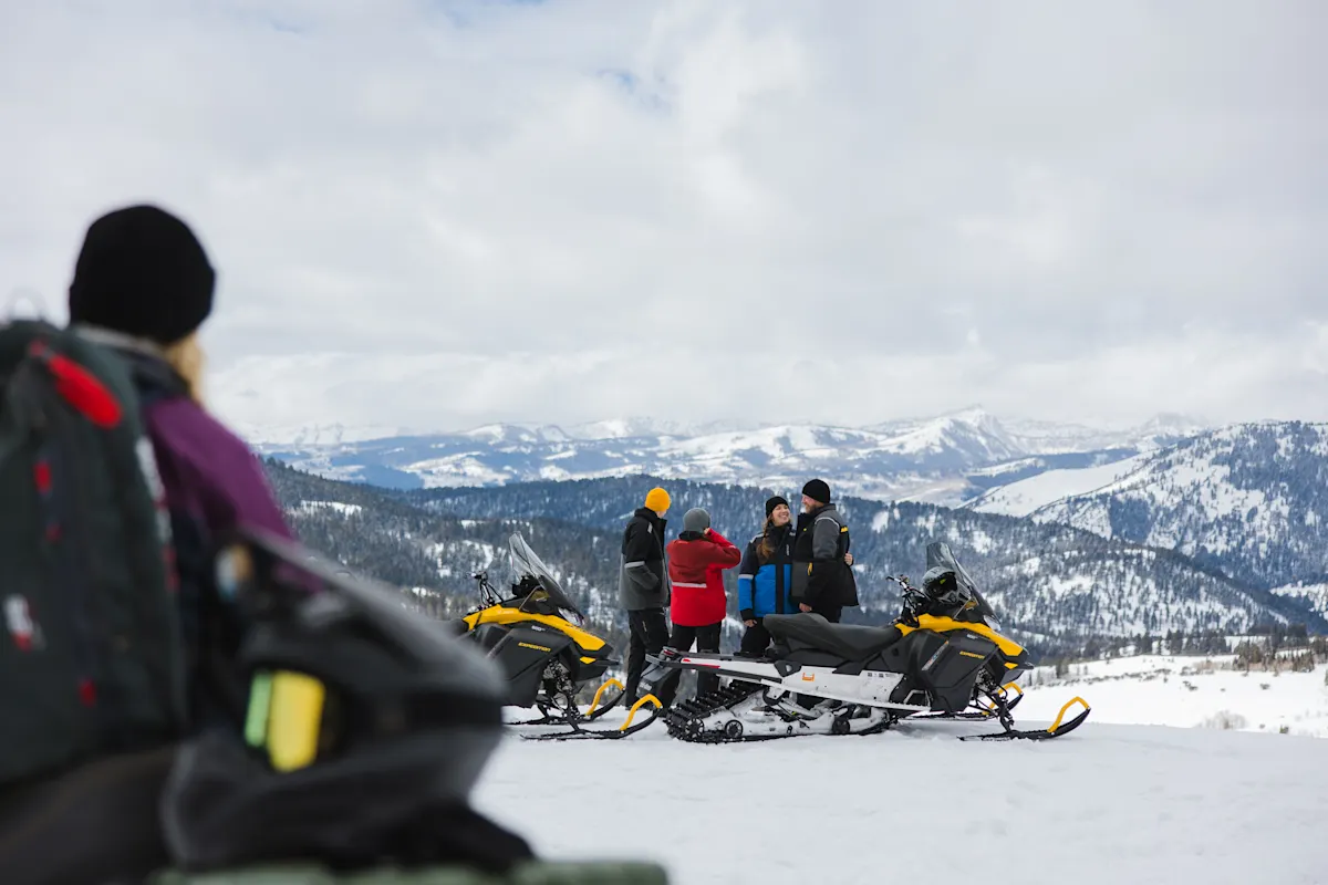 Snowmobile rental tour in Garden City, UT - BRP Experiences