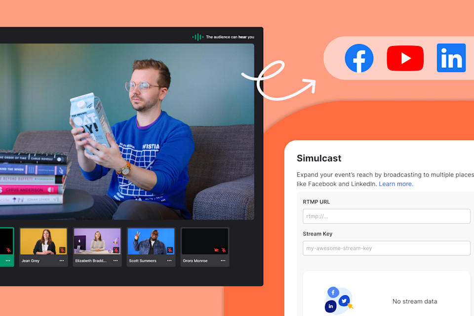 What Is Simulcasting? How to Live Stream on Multiple Platforms - Wistia ...