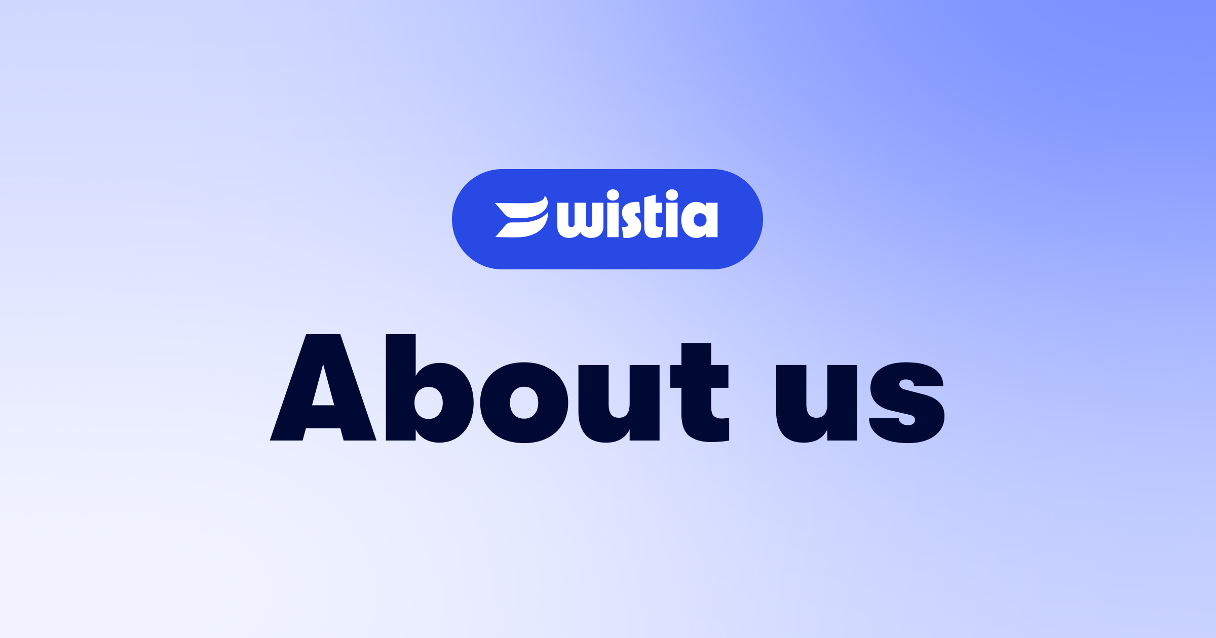 About Wistia: Video Platform | Video Marketing Platform