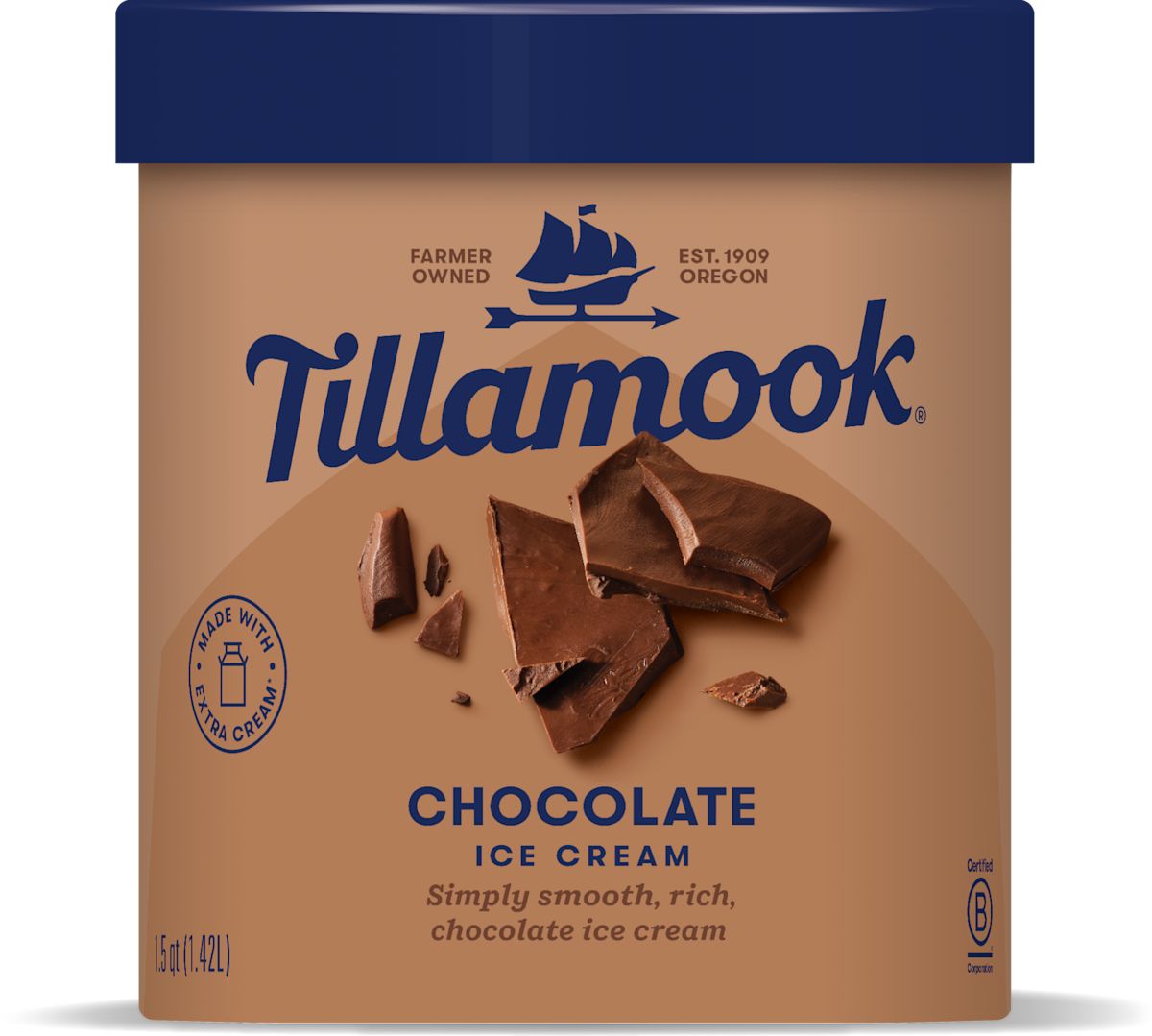 Chocolate Ice Cream - Tillamook