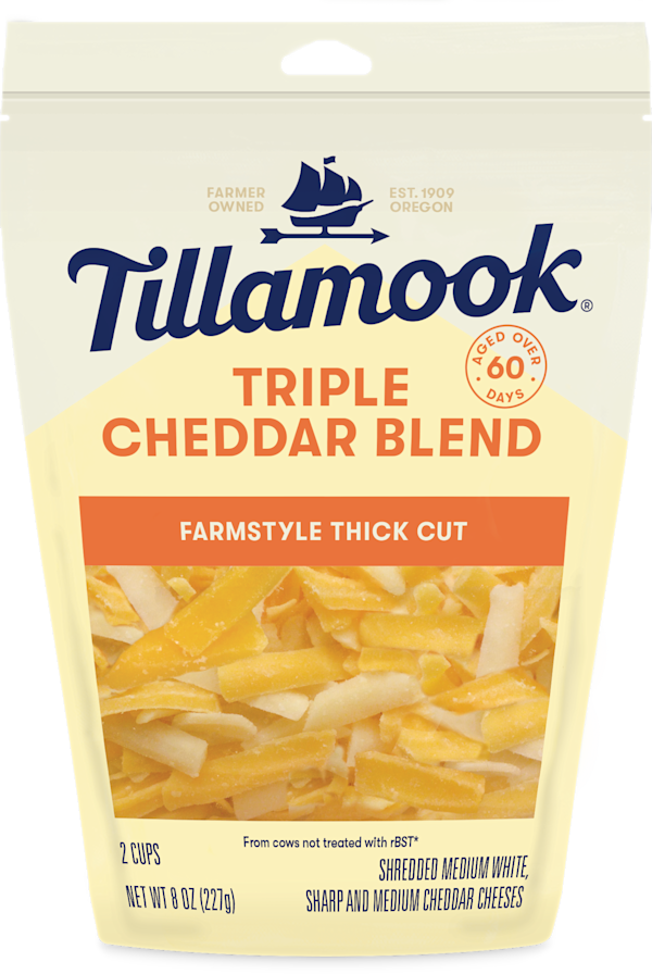 Sharp Cheddar Shredded Cheese - Tillamook