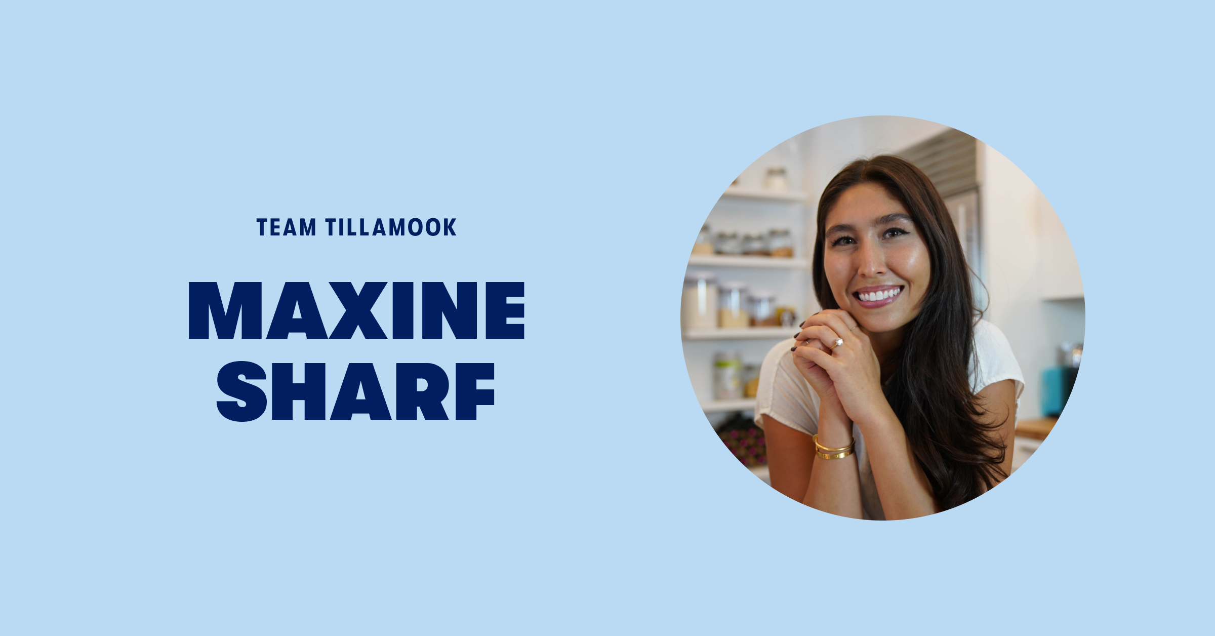 Team Tillamook - Maxine Sharf - Tillamook