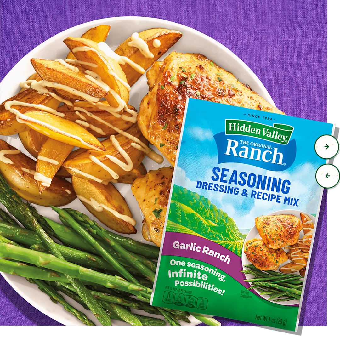 Ranch Salad Dressing, Products, Recipes, & More | Hidden Valley® Ranch