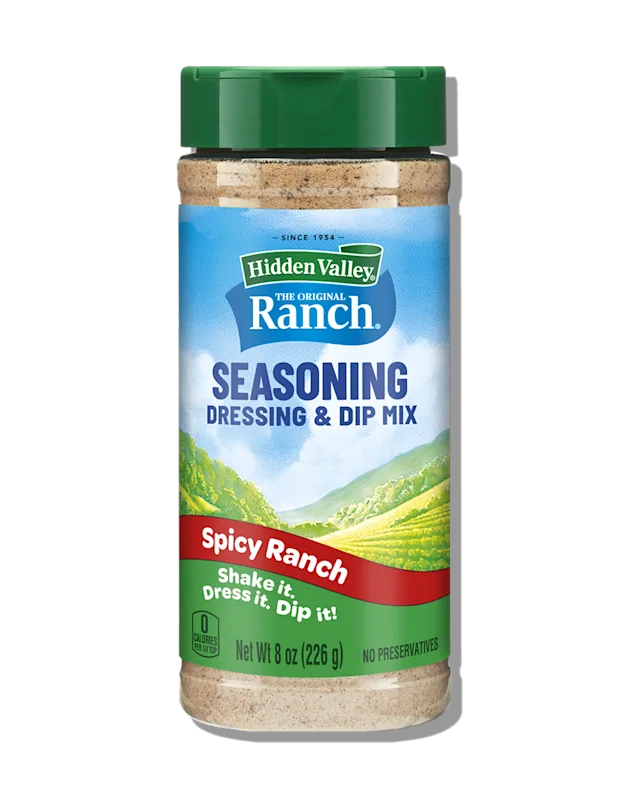 Hidden Valley™ Ranch Seasoning, Dressing & Dip Mix Shaker | Hidden ...