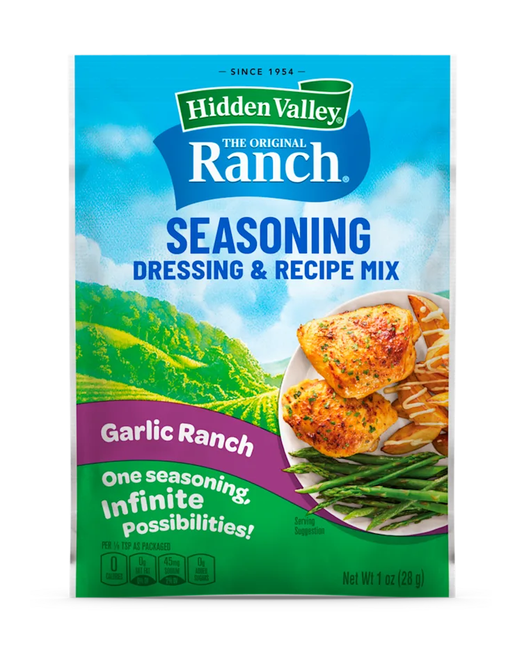 Original Ranch® Seasoning, Salad Dressing & Recipe Mix | Hidden Valley ...
