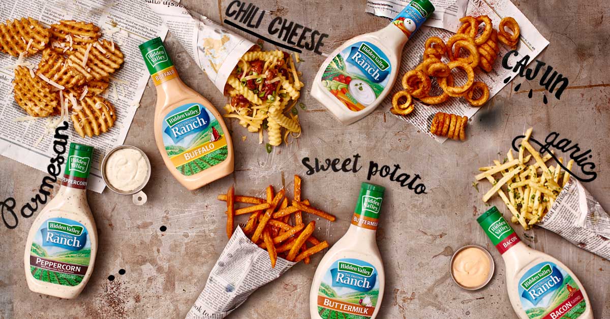 5 Ways to Ranch Up Your Fries | Hidden Valley® Ranch