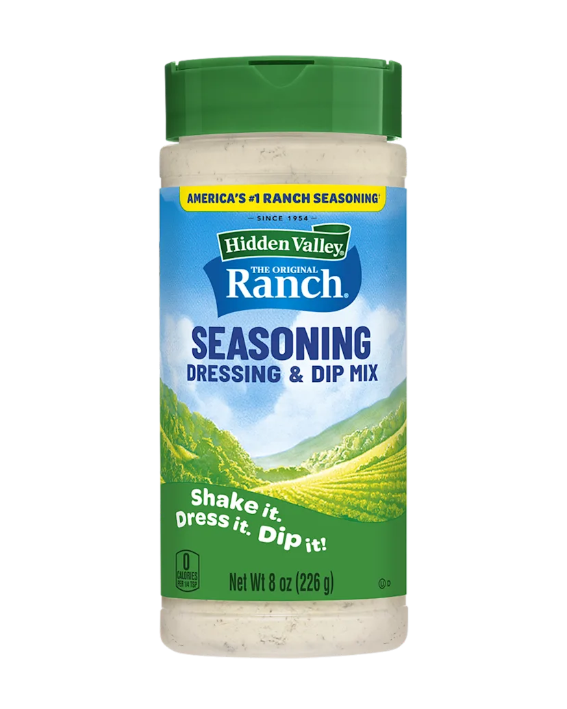 Hidden Valley™ Ranch Spicy Seasoning, Dressing & Dip Mix Shaker ...