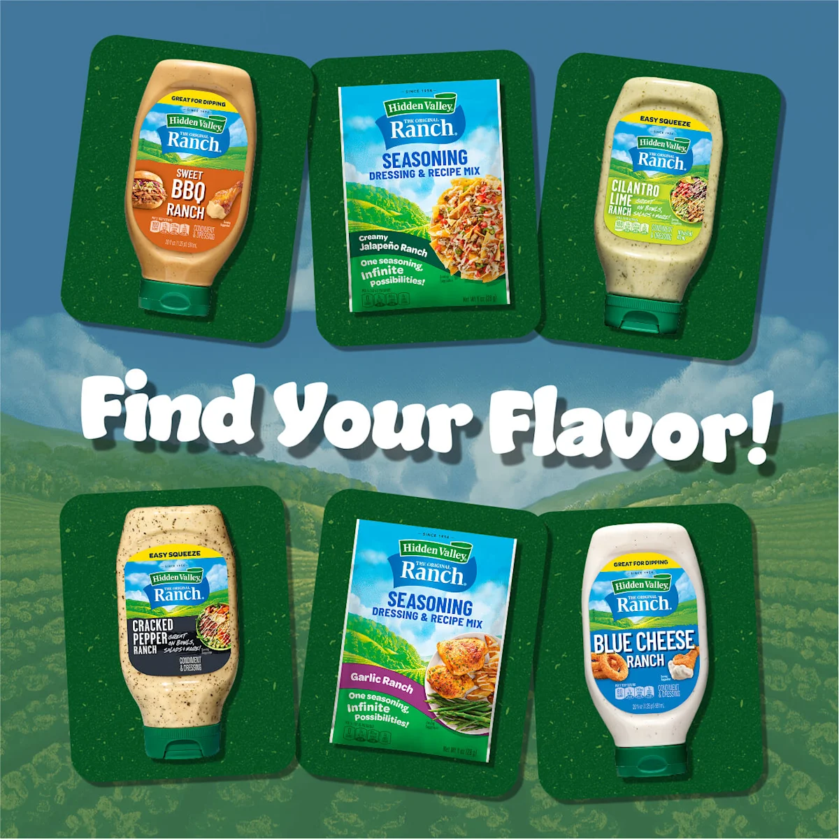 Ranch Salad Dressing, Products, Recipes, & More | Hidden Valley® Ranch