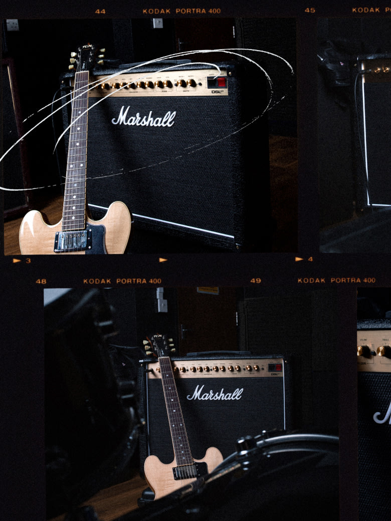 DSL40 Powerful 40W combo amp with master volume controls | Marshall.com