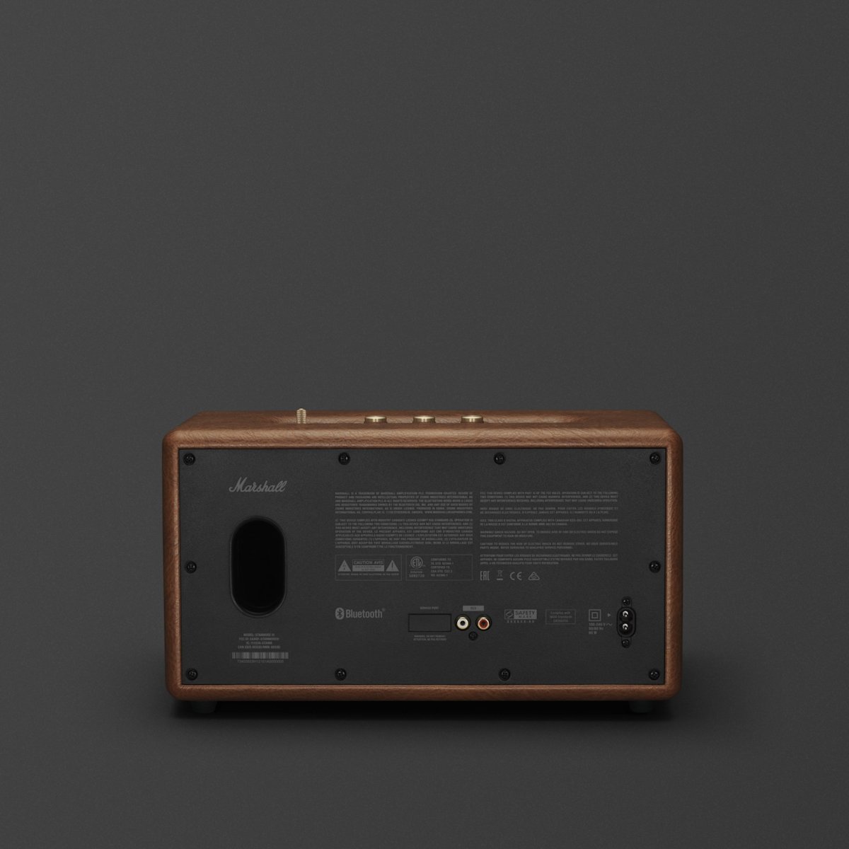 Stanmore III Brown-Enceinte Bluetooth domestique | Marshall.com