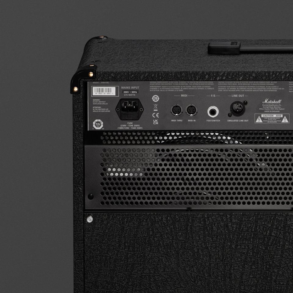 JVM410C 100W Combo amp with power amp tone shaping | Marshall.com