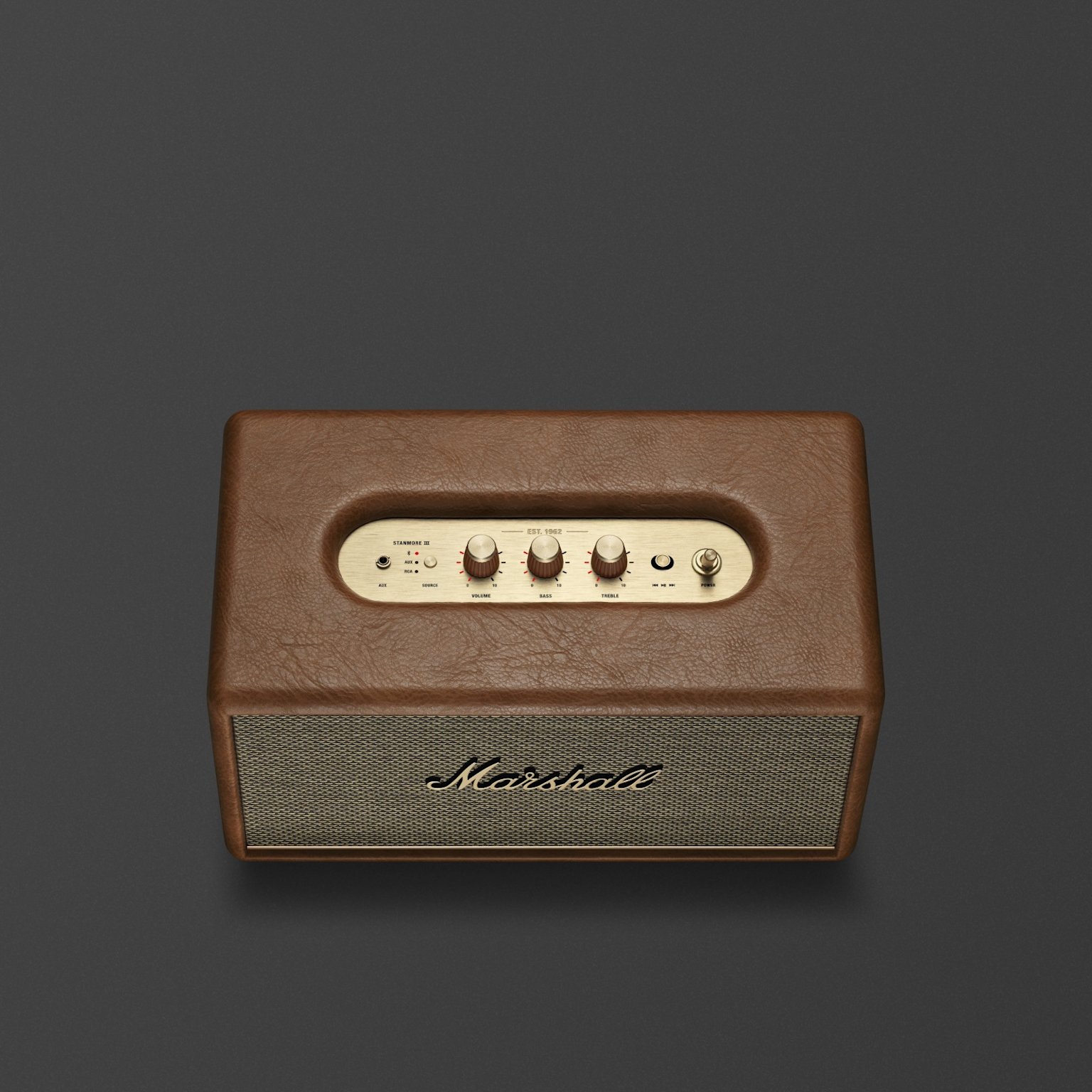 Stanmore III Brown – Bluetooth-Lautsprecher | Marshall.com