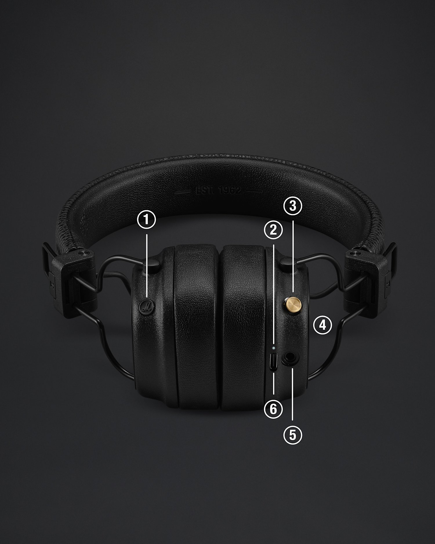 Support for Major V - Device layout | Marshall.com