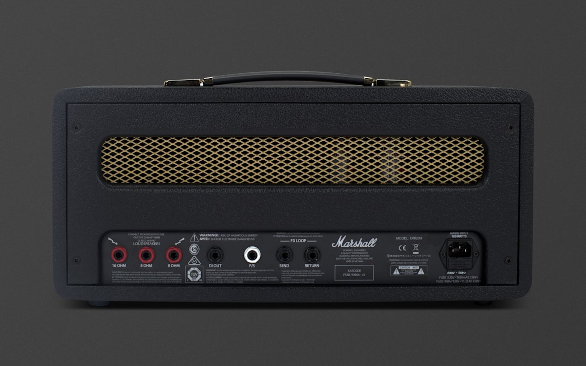 Origin20H 20W Amp head with power reduction switch | Marshall.com